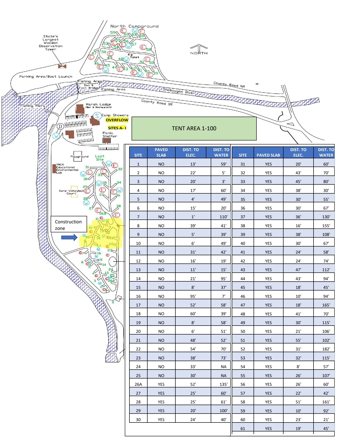 Campground Near Elkhart Lake, WI | Three Guys & a Grill